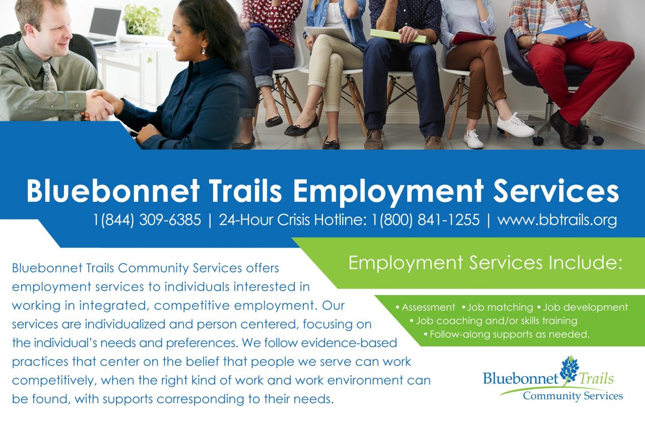 Supported Employment | Bluebonnet Trails