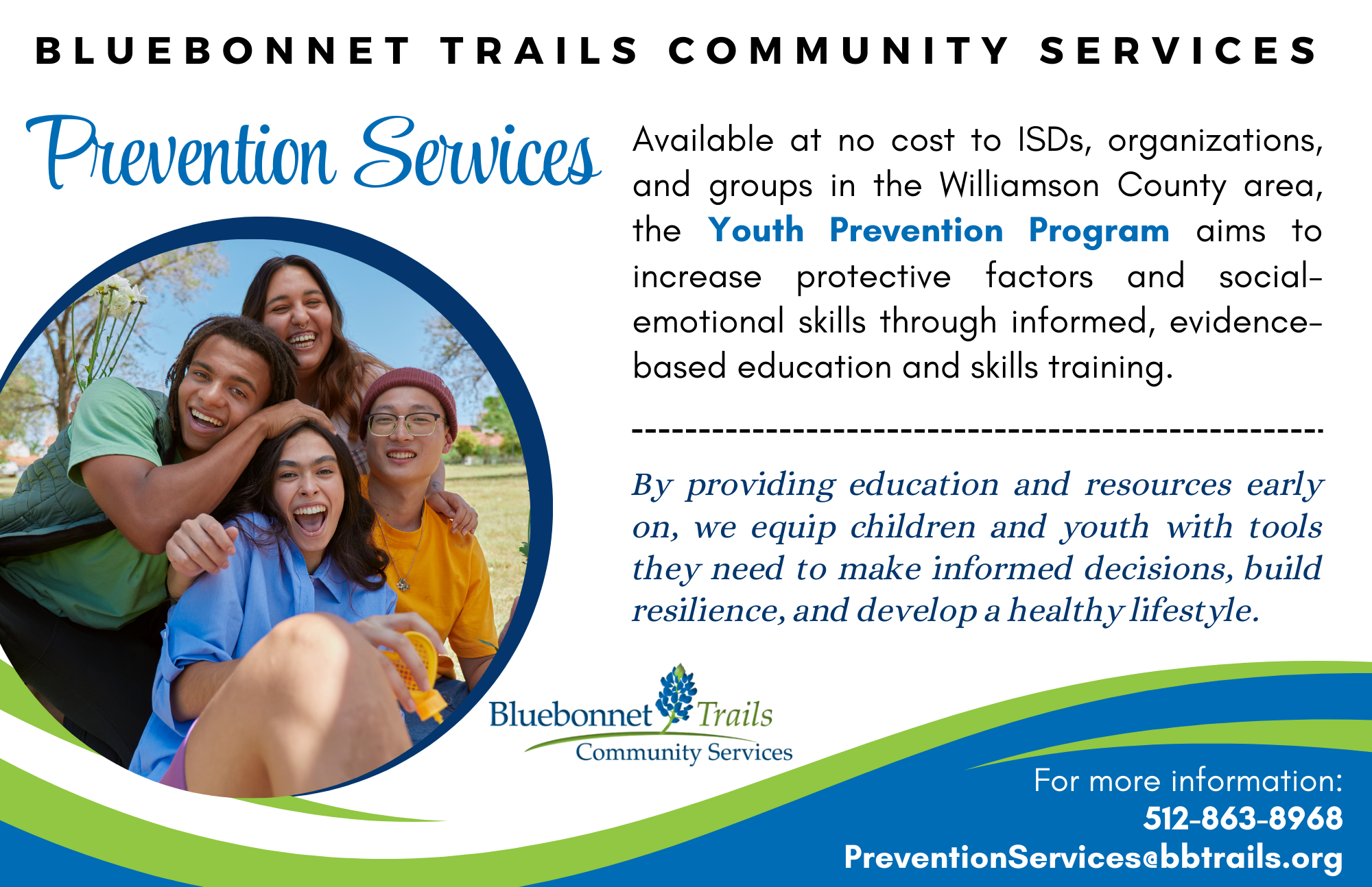 Substance Use Services | Bluebonnet Trails